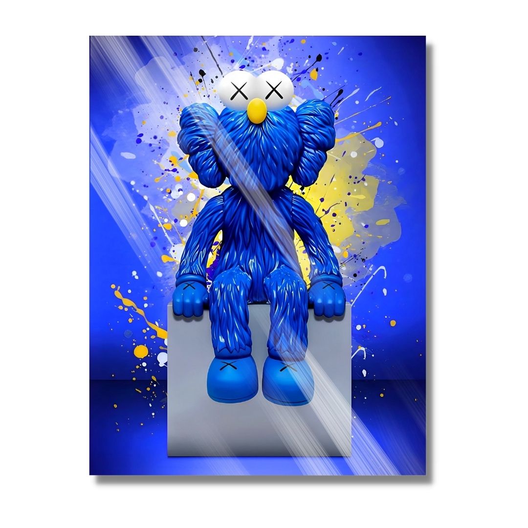 Kaws Blue Colors – MR ART 2.0