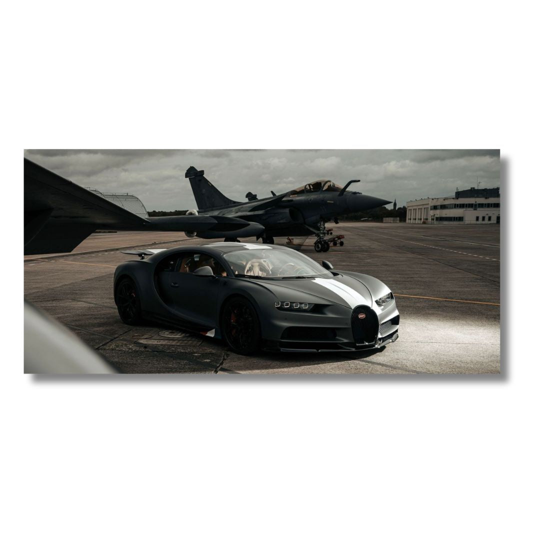 Buggatti in Airport – MR ART 2.0