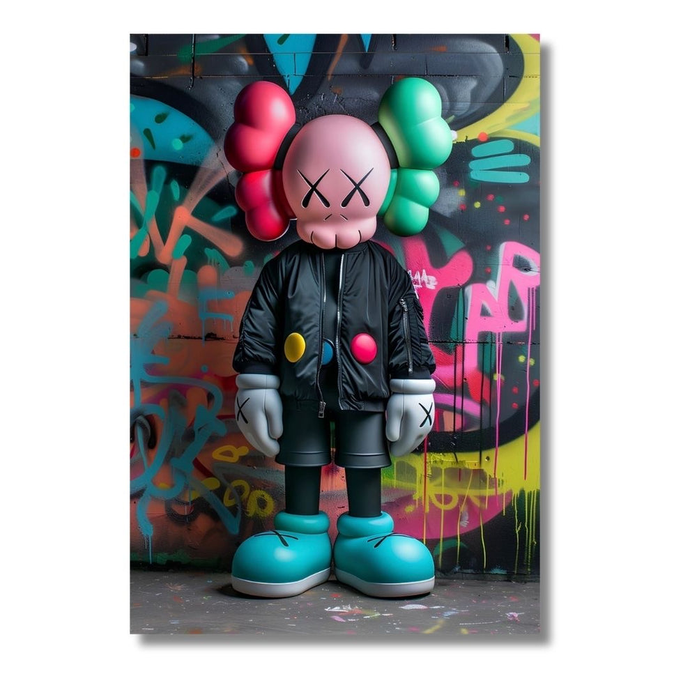 Kaws Graffiti Center – MR ART 2.0